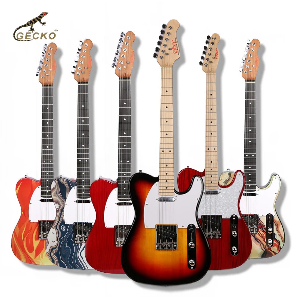 Gecko Hot Sales Musical Stringed Instruments Quality Basswood Custom ...