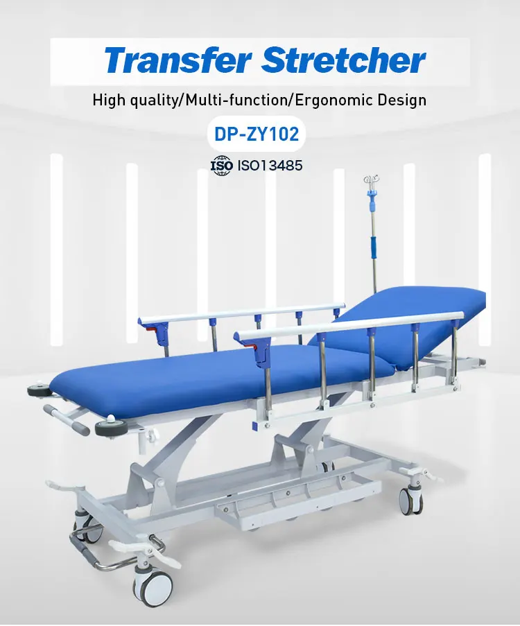 Manual Medical Emergency Transfer Stretcher For Operating Room Hospital ...