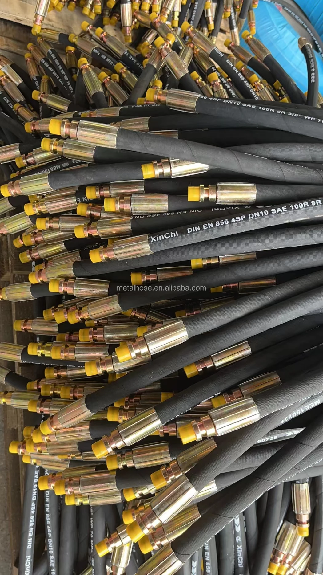 High Pressure 3/8 1sn Braid Hydraulic Hose Pipe SAE 100r1