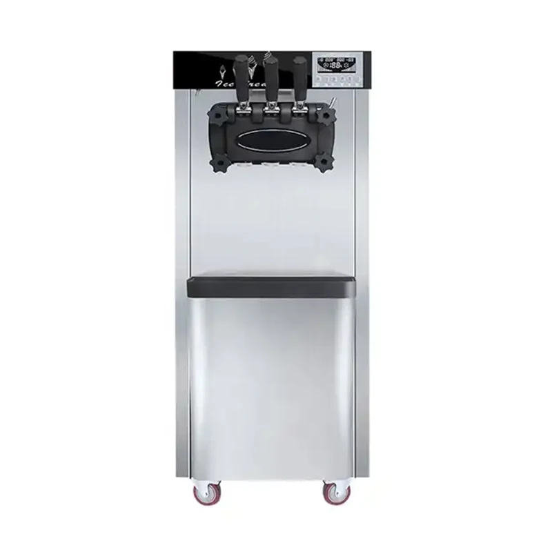 3 Flavors Ice Cream Cone Machine Automatic Easy To Operate CE ...