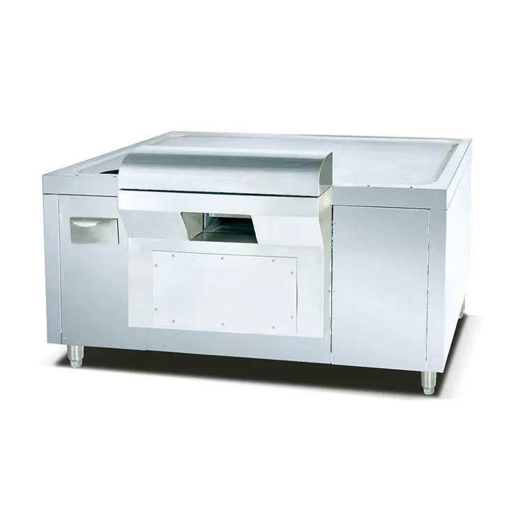 Commercial Stainless Steel Flat Plate Teppanyaki Machine 1.5m Electric ...