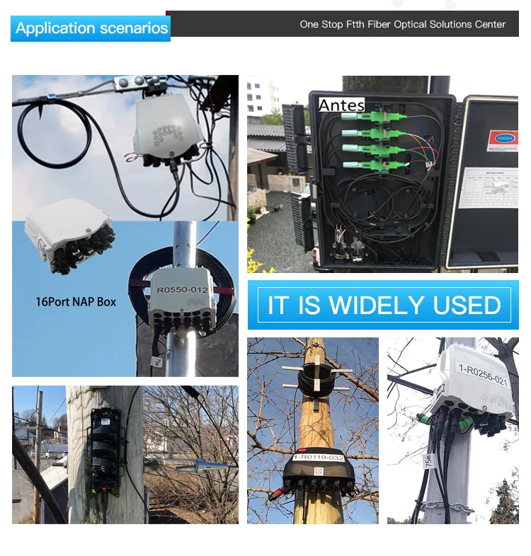 8 Fiber Mst Fiber Optic Multiport Service Terminal Enclosure Box With ...