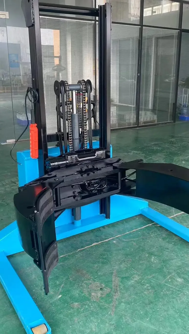 3m Lifting Height Stacker 360 Degree Rotator Electric Forklift With ...