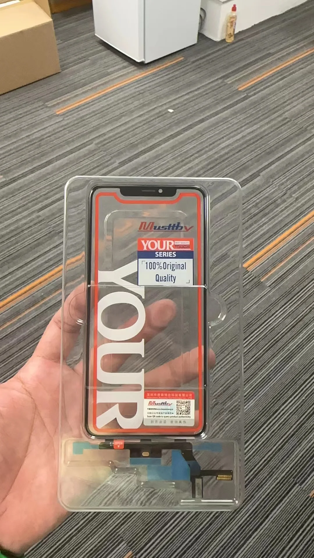 Touch For Iphone X 11 12 13 Touch With Oca Glass Screen Panel Mobile ...