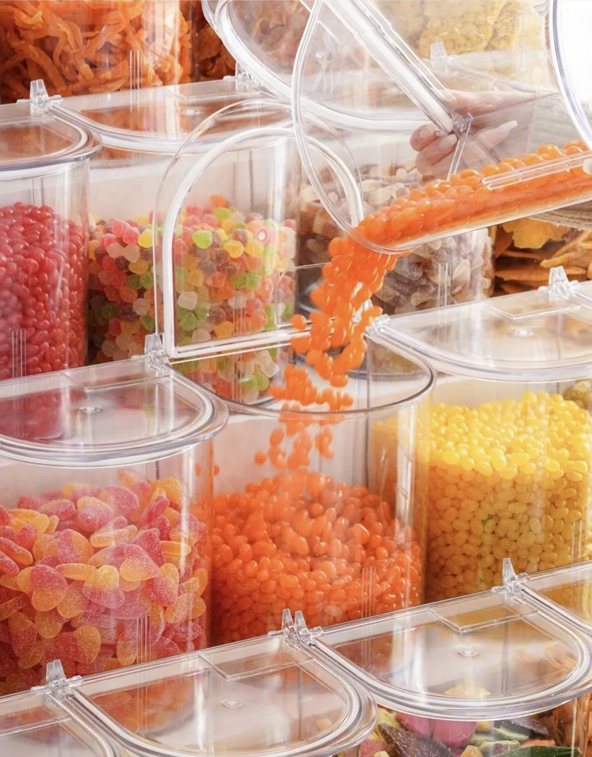 ECOBOX Food Bins - Efficient Storage Solutions for Cereal, Nuts, and Candy