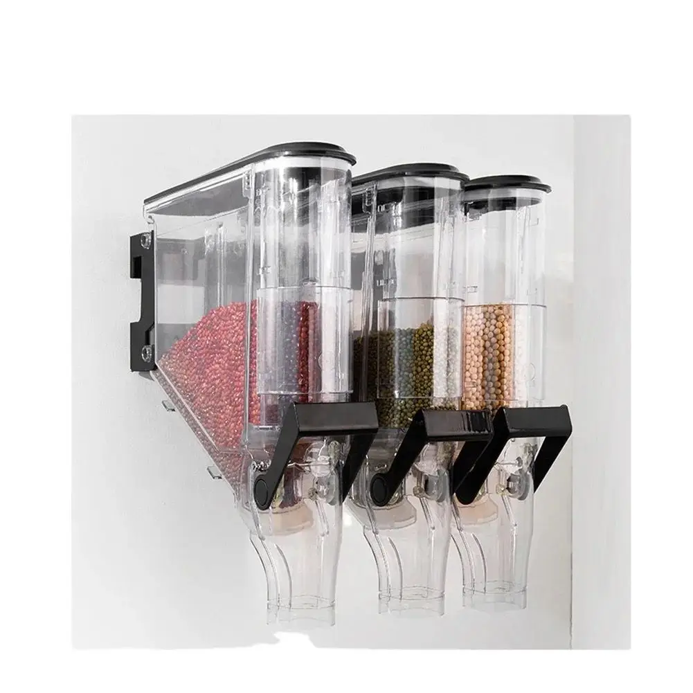 Wall Mounted Food Standard Plastic Bulk Food Dry Food Candy Dispenser ...