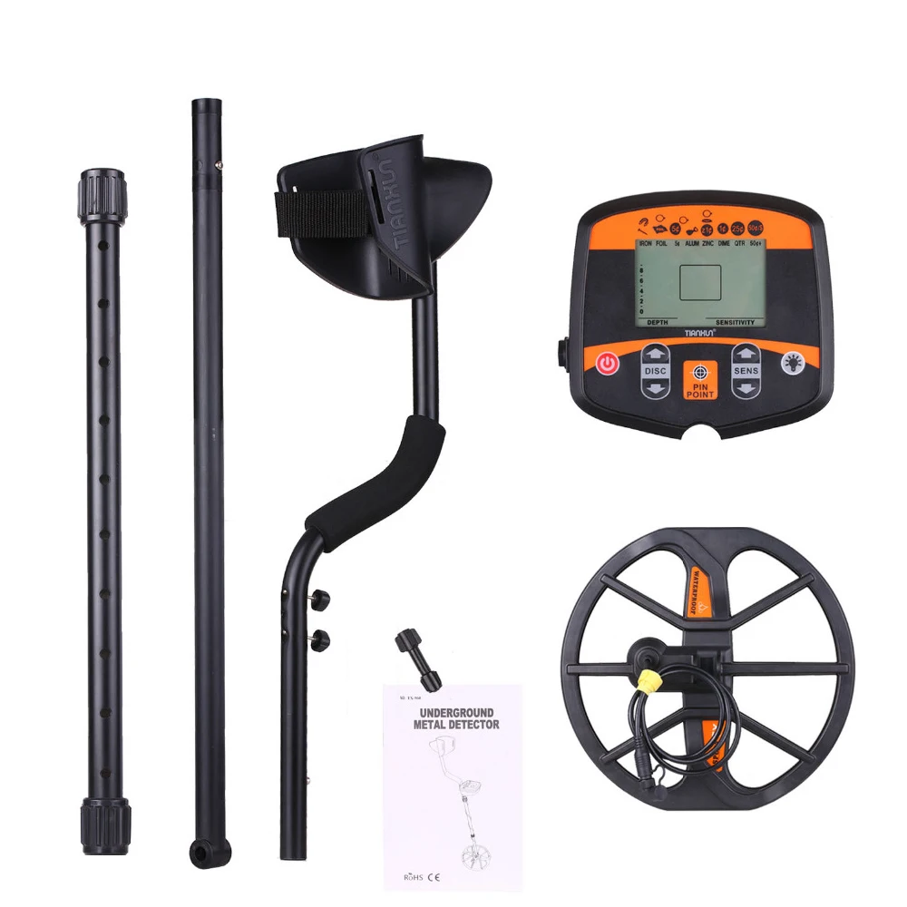 Metal Detector Gold Tx960 Highly Sensitive Waterproof Search Coil Gold ...