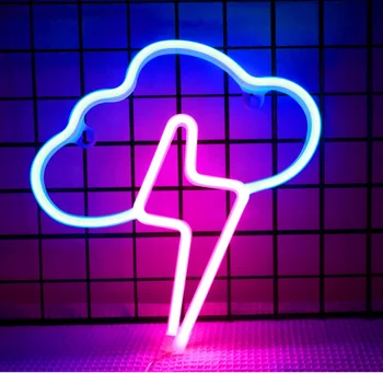 Thunderstorm Battery/usb Operated Hanging Kids Room Wall Party ...