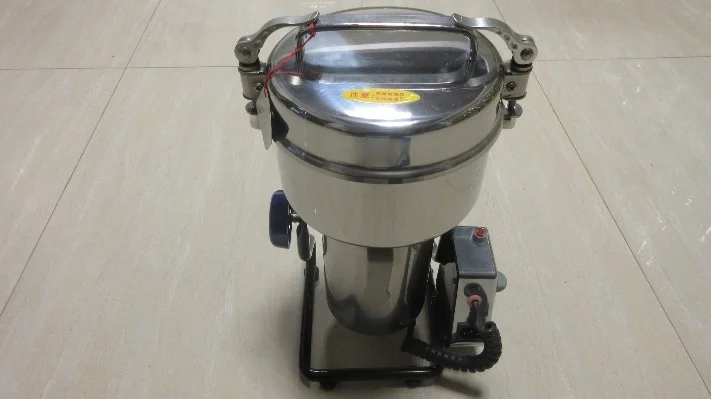 Large Capacity Commercial Electric Spice Grinder - 1500g Dry Spice Food ...