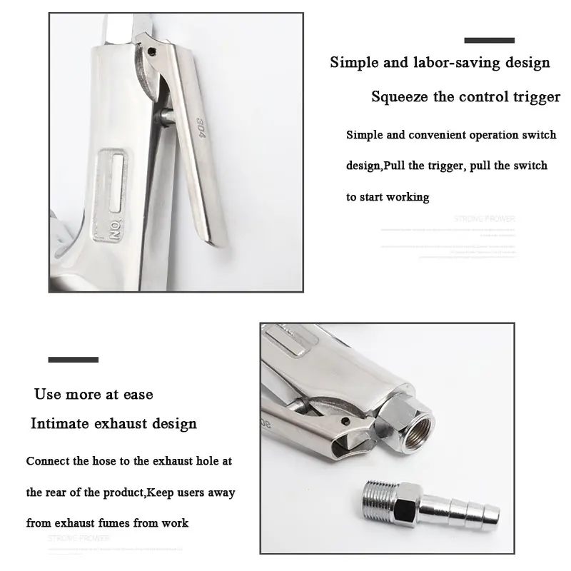 Impa Code 590463 Pneumatic Derusting Gun Pneumatic Needle Scaler Jex-24 ...