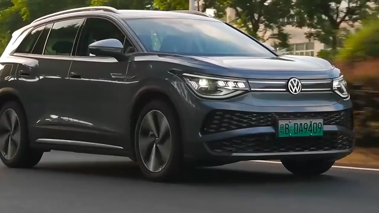 Electric Vehicle Volkswagen Car China Id 4 6 Ev Car Id.4 Id.6 New Energy Vehicle Vw Id4 Id6 ...