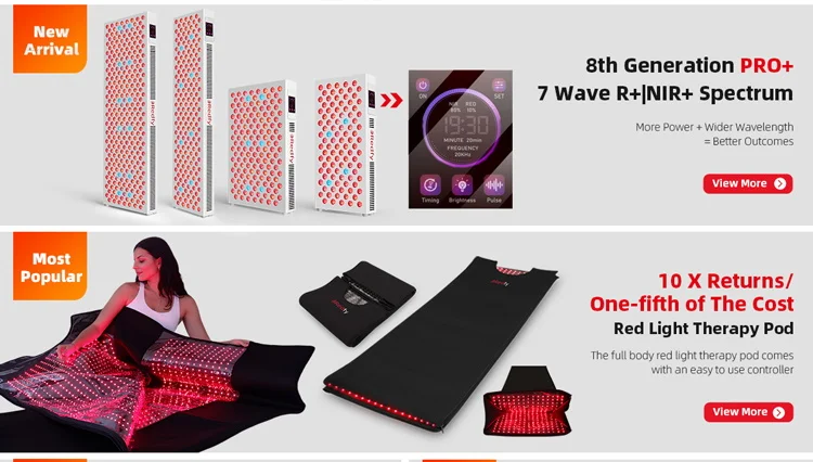 Redfy LED Light Therapy Blanket - Full Body Healing
