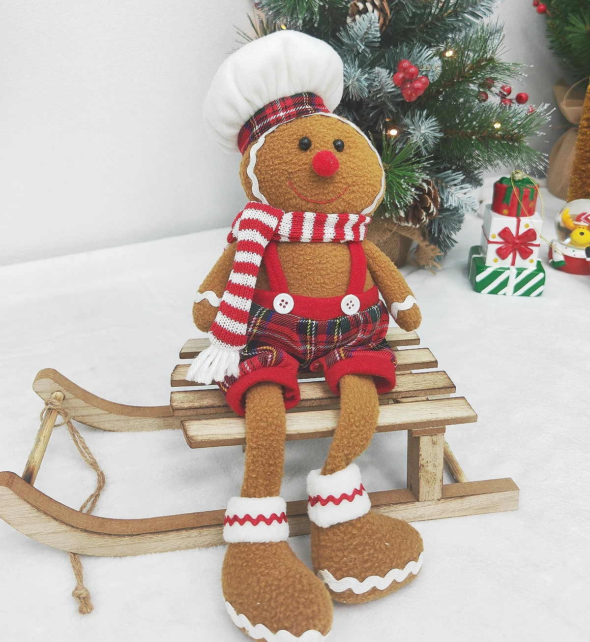 Festive Christmas Gnome Doll Santa Gonk Claus Home Decoration Felt ...