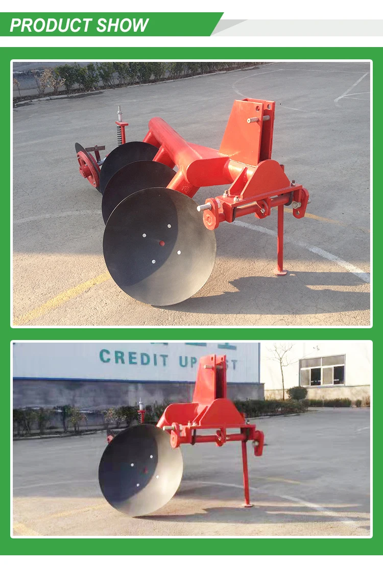 Agricultural Implement Tractor 3 Disc Plough Fieldking
