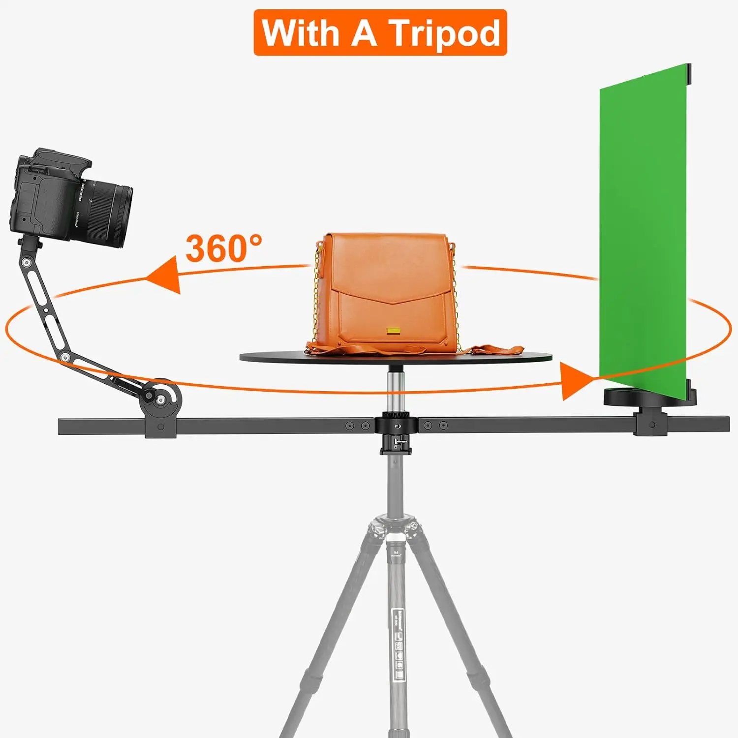 360 Rotating Camera Platform Photography Turntable Spin Table 360 ...