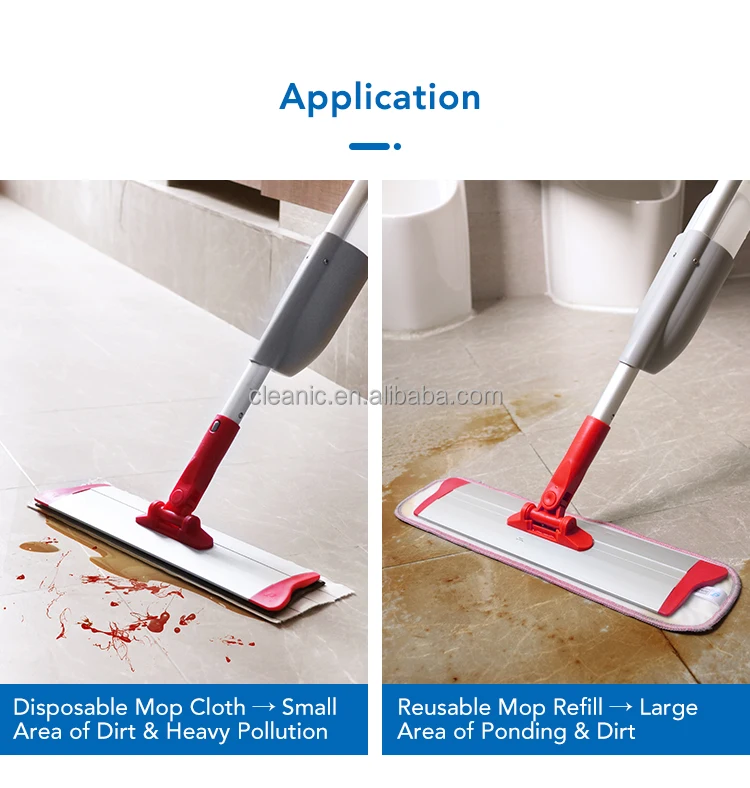 Disposable Microfiber Mop Pads - Hospital Janitorial Supplies