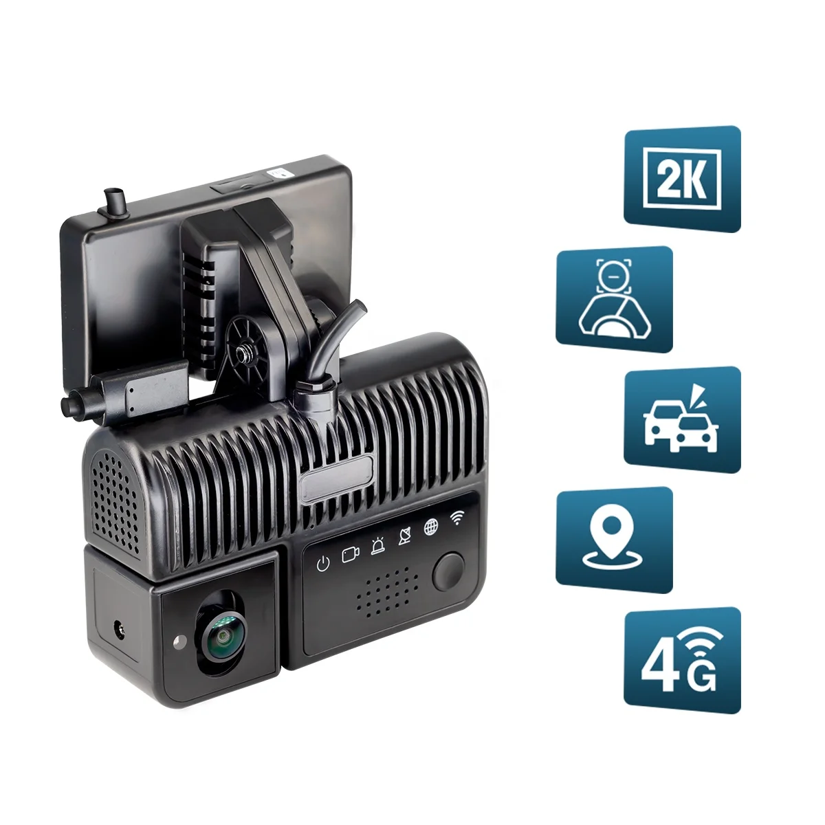 STONKAM Truck Fleet Dash Camera 4G GPS ADAS/DMS Enabled With Driver ...
