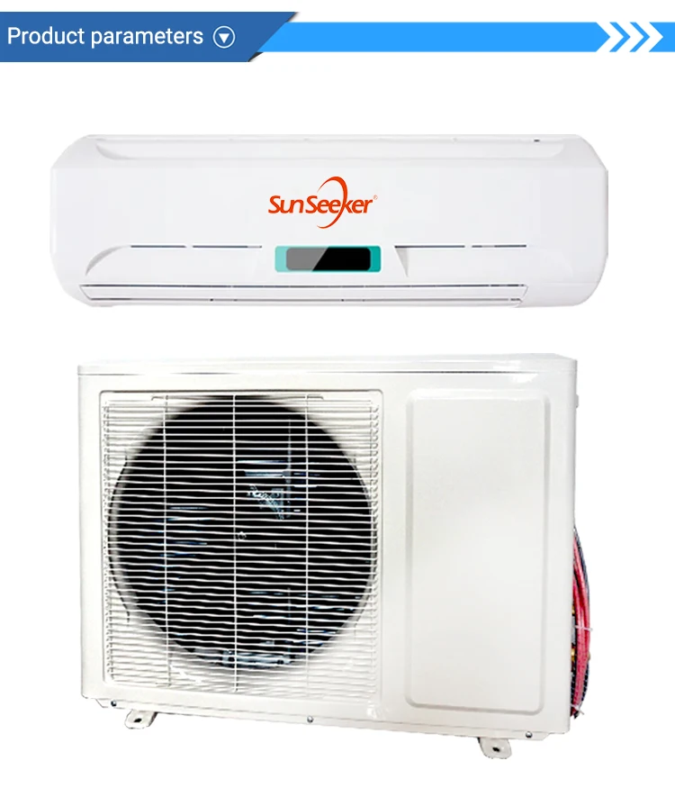 1.5hp 12000 Btu Ac Solar Powered Air Conditioner Ac Dc Off Grid Solar ...