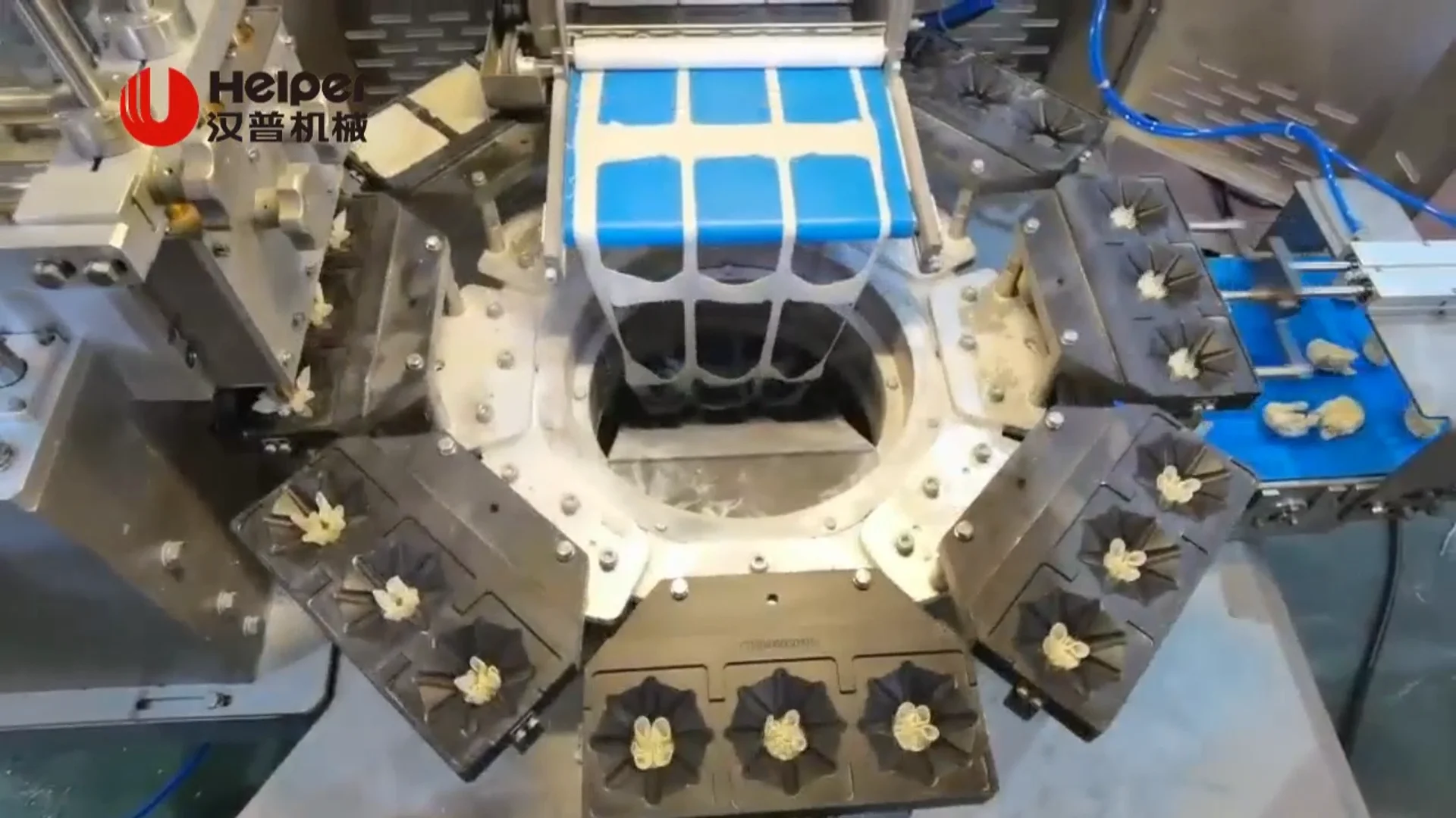 Large Electric Automatic Round Japanese Gyoza Machine Nepal Dumpling ...