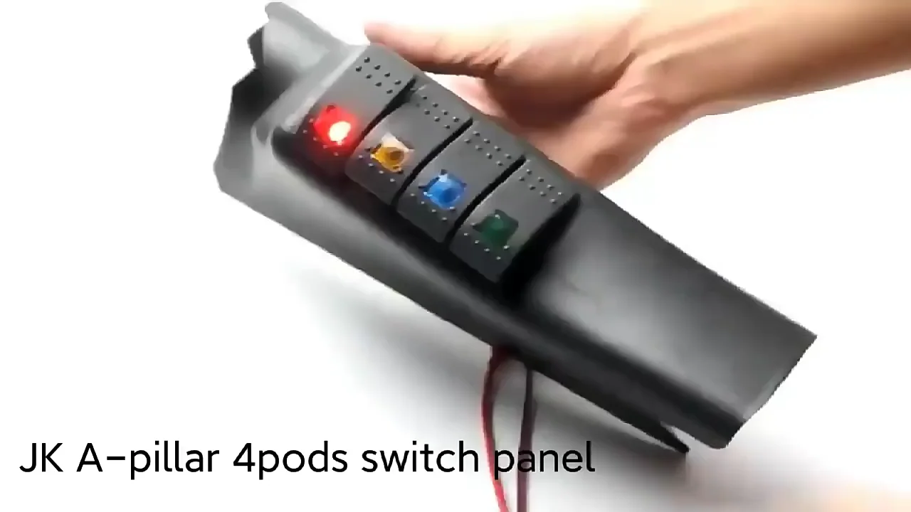 Ovovs Jk A Pillar Switch Car Accessories Switch Pod With 4 Rocker ...
