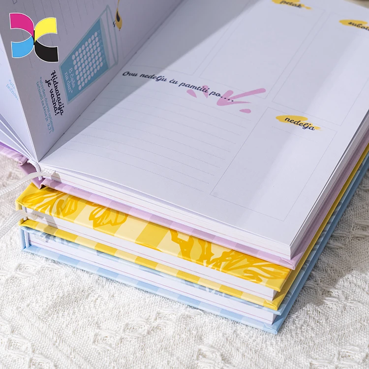 Notebook Customizable Daily Planner Journal Notebook Ruled Meeting ...