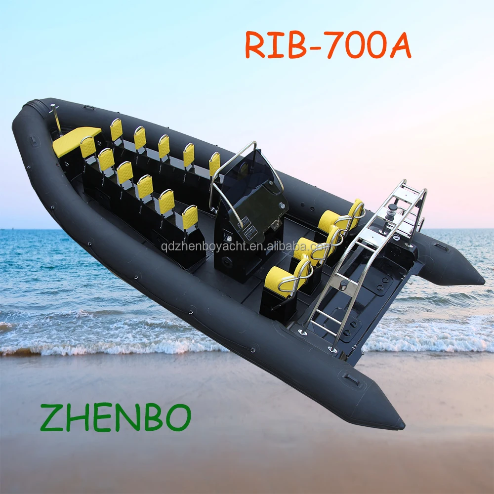 Best Passenger Boat High Performance Rib Boat 14 Seats Rib-700a With Ce ...