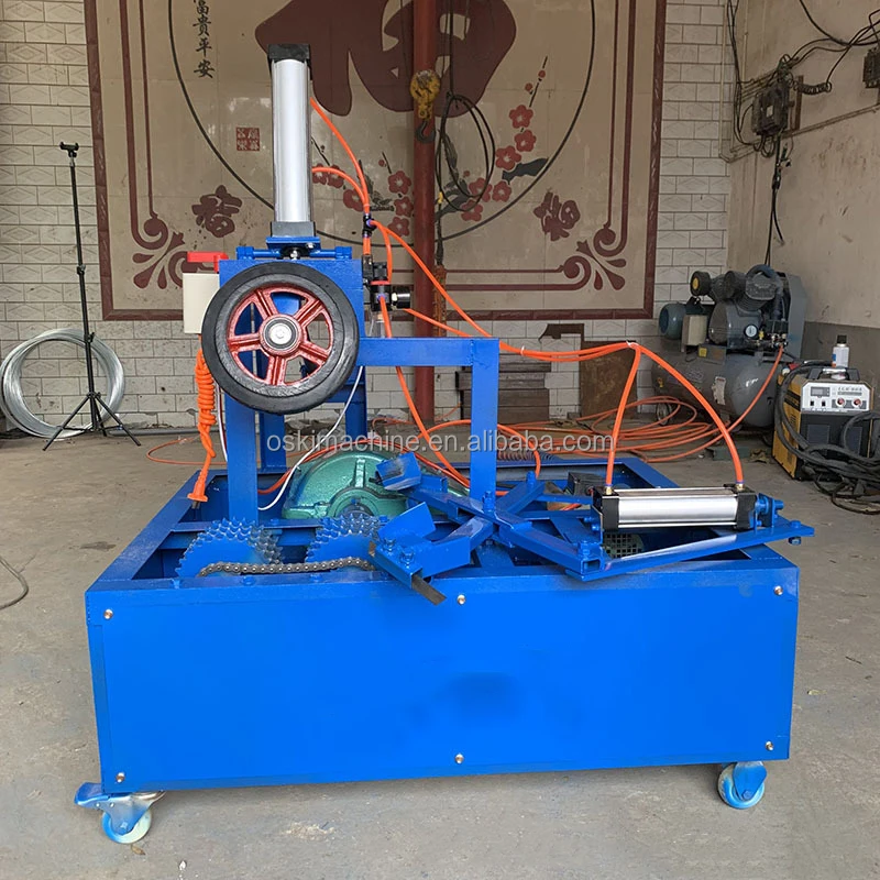 Used Tire Cutting Machine - Efficient Waste Recycling
