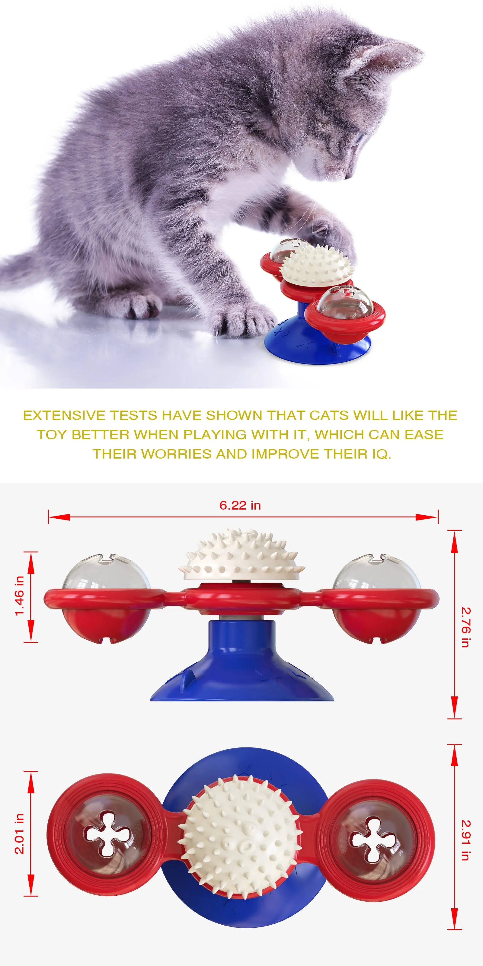 Funny Cat Turntable - Sustainable Cat Toy from Factory