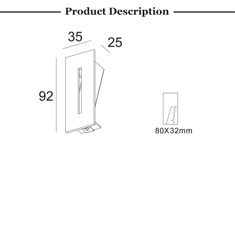 Alphaluce Luz De Paso Ip20 1w Indoor Walking Wall Stair Lighting Foot ...