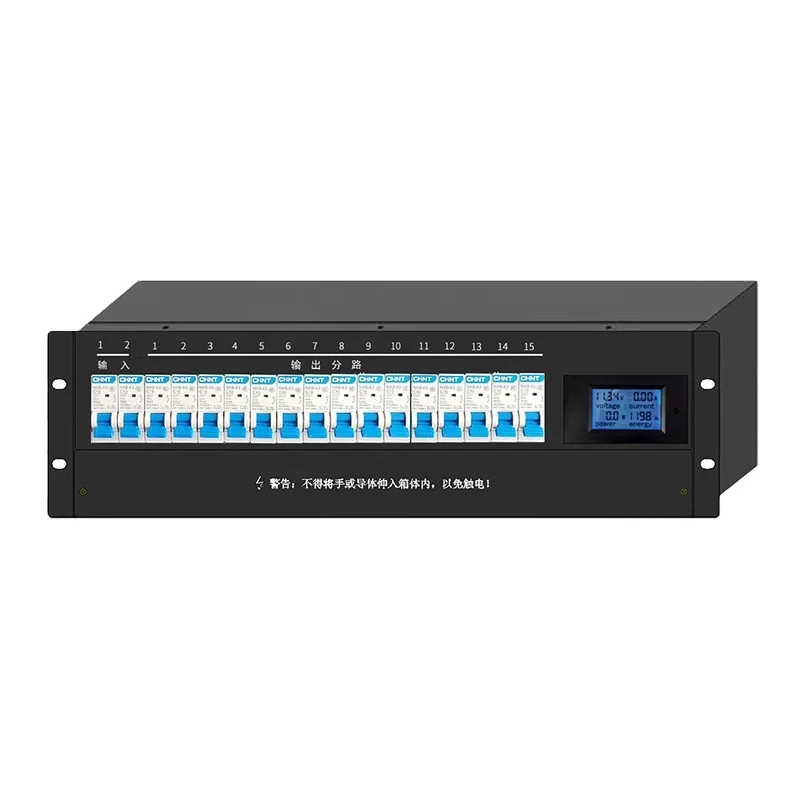 Dc-minus 48v Dc Pdu Cabinet Power Distribution Unit Two Inputs Ats ...
