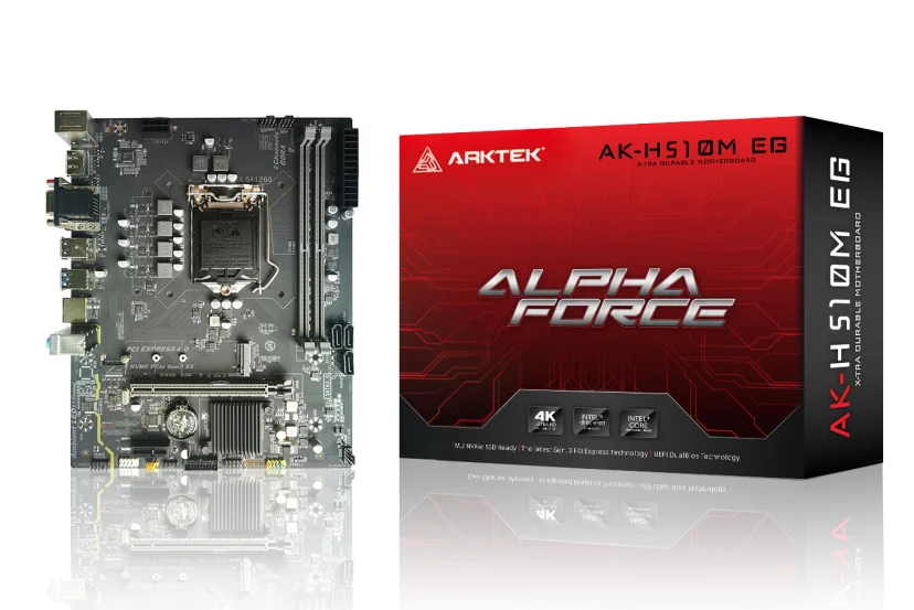 H510m Motherboard H510 Chipset Mainboard Lga1200 Ddr4 Micro-atx Pc ...