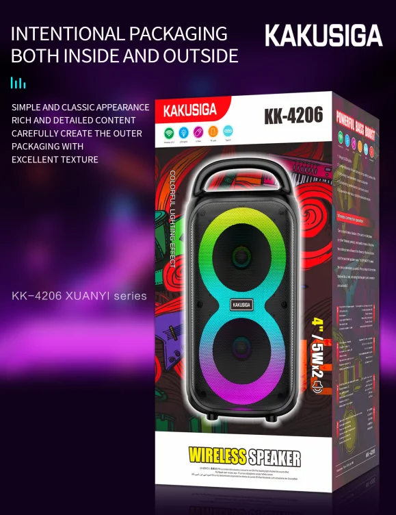 KAKUSIGA Portable Microphone - Perfect for Karaoke & Outdoor