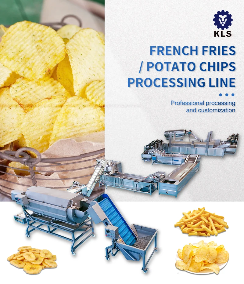 Kls Potato Frozen French Fries Production Line Frozen French Fries ...