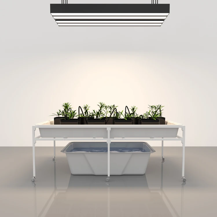 Rolling Growing Table Hydroponics System Flood And Drain Table ...