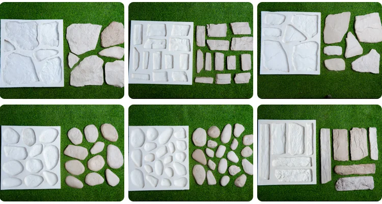 Wall Stone Veneer Silicone Molds - Durable & Flexible