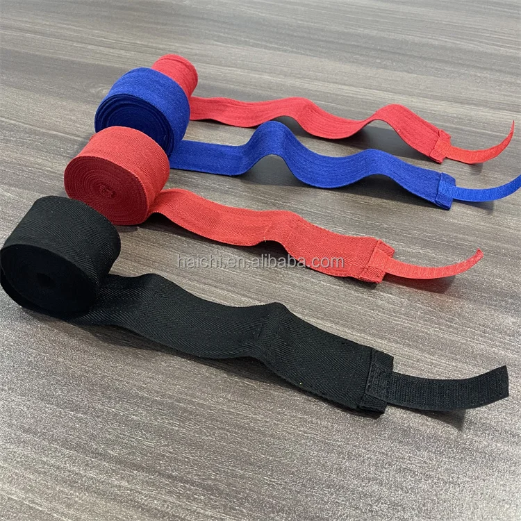 Fight Boxing Wraps Logo Customer Request Length Boxing Hand Wrap Roller ...