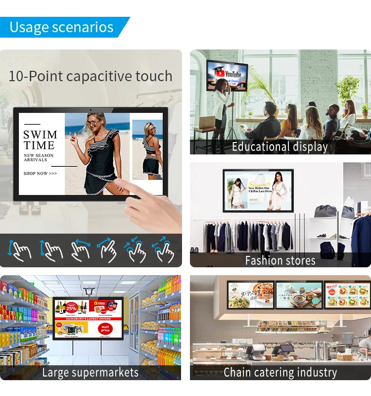 24 Inch Android Aio Pc Pcap Multi Touch Screen Wifi Ips Gaming Tablet ...