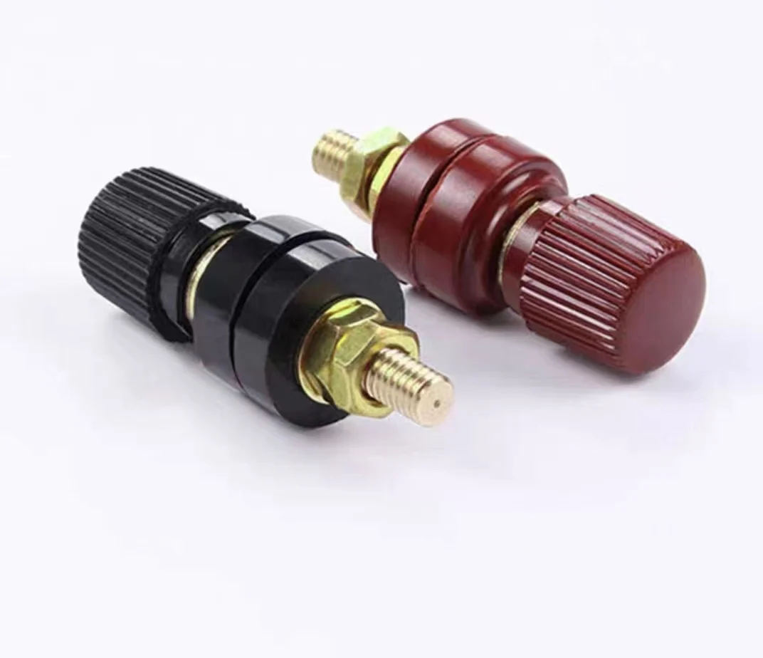 6mm Banana Socket High Current Terminal Block 100A Binding Post Wire ...