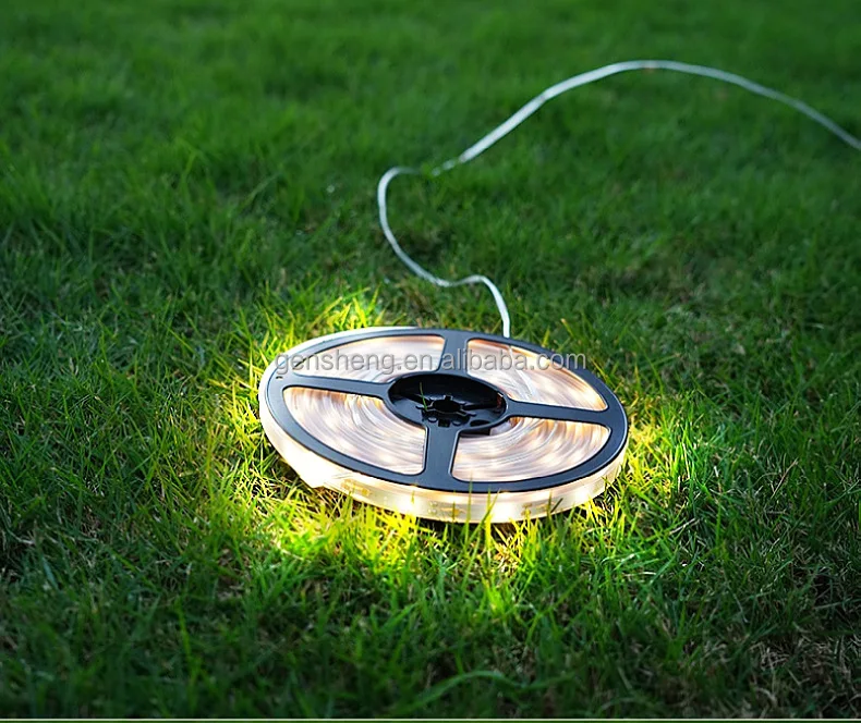 Outdoor Solar Strip Light with Remote - 50000 Hours Lifespan