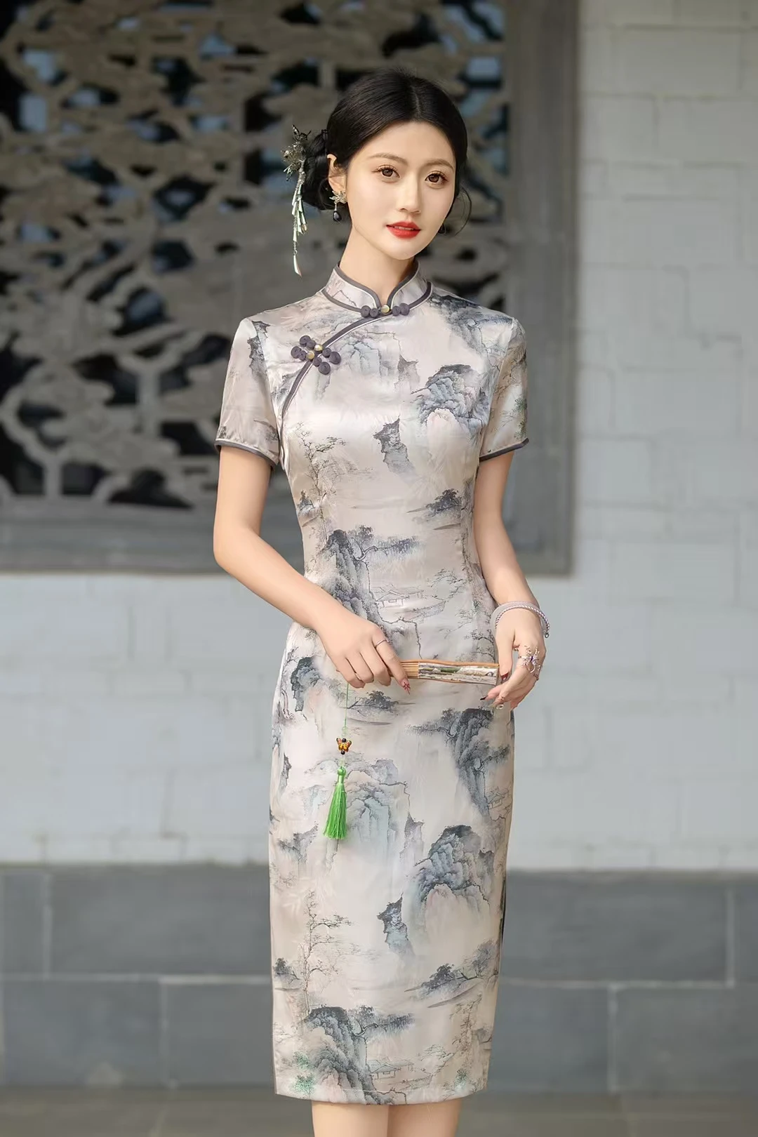 Vintage Style Traditional Chinese Qipao Women's Dress Classical Style ...