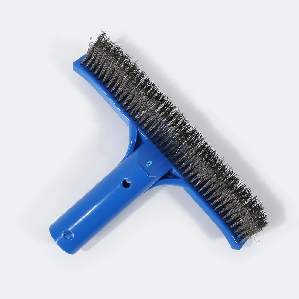 Factory Manufacture Wire Flexible Swimming Pool Brush Plastic Swimming ...