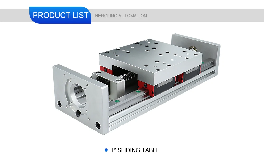 Hltnc 100mm-2500mm Stroke Linear Guides Electric Ball Screw Drive Cnc ...