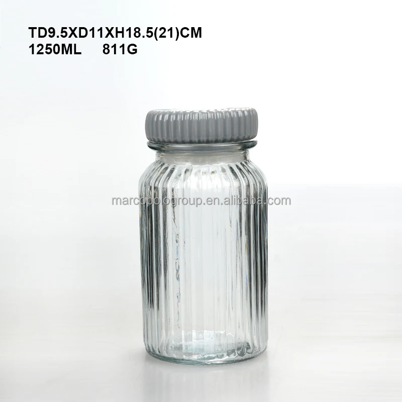 Round Kitchen Airtight Food Storage Containers Set Wholesale Home Glass ...