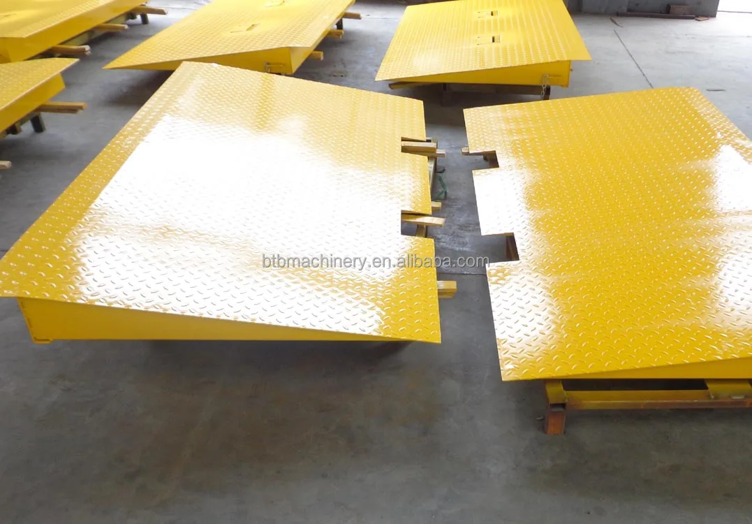 Heavy Duty Steel Dock Container Ramps - 6.5T to 10T Capacity