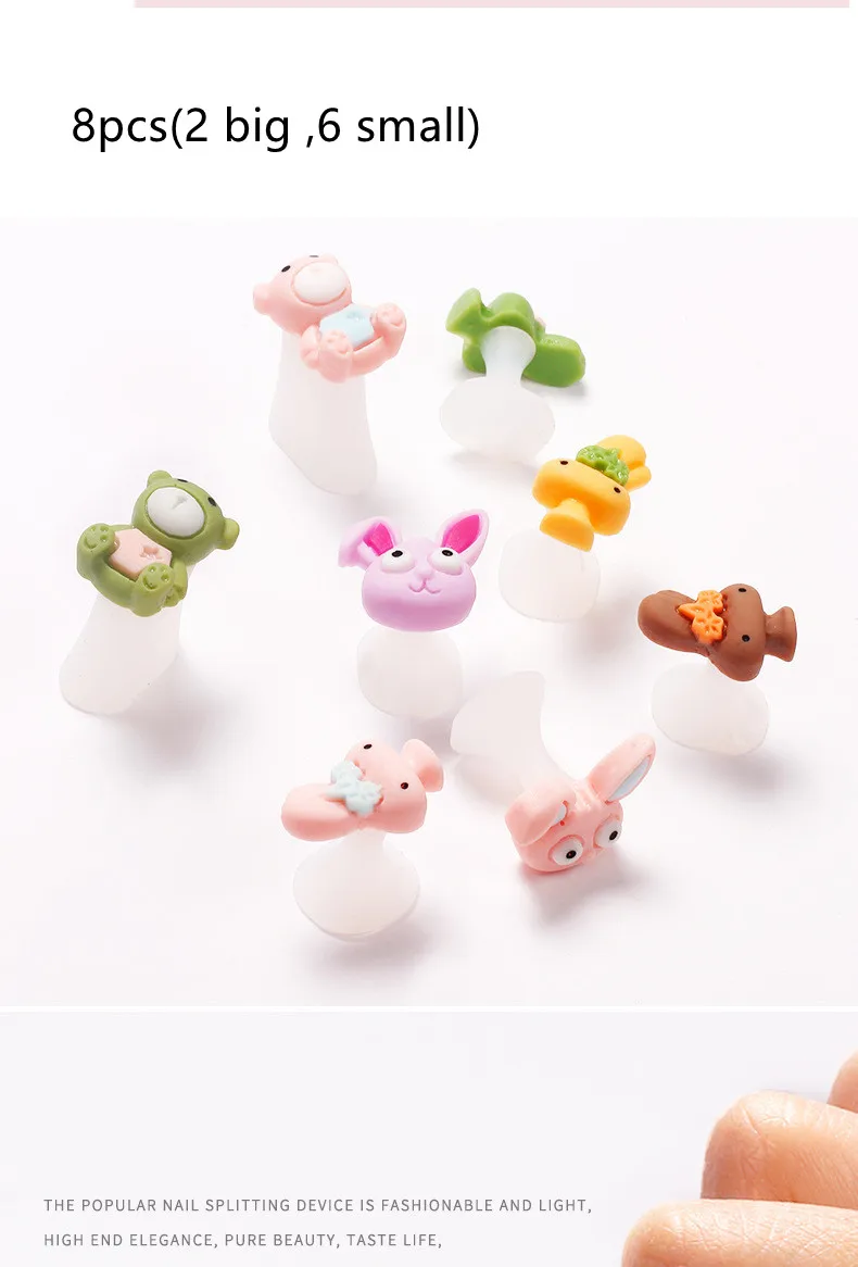 Newest 8pcs Cute Silicone Toe Separators Spacers Home and Salon Daisy ...