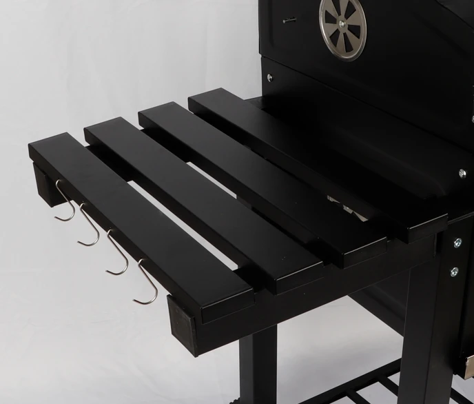 Outdoor Charcoal Barbecue Stove with Wheels Easy to Install Movable ...