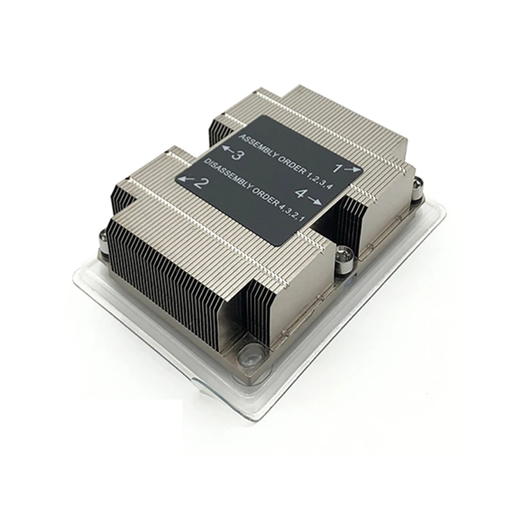 Lga3647 Narrow Desktop 1u Server Laptop Cpu Cooler Heatsink Heat Sink ...