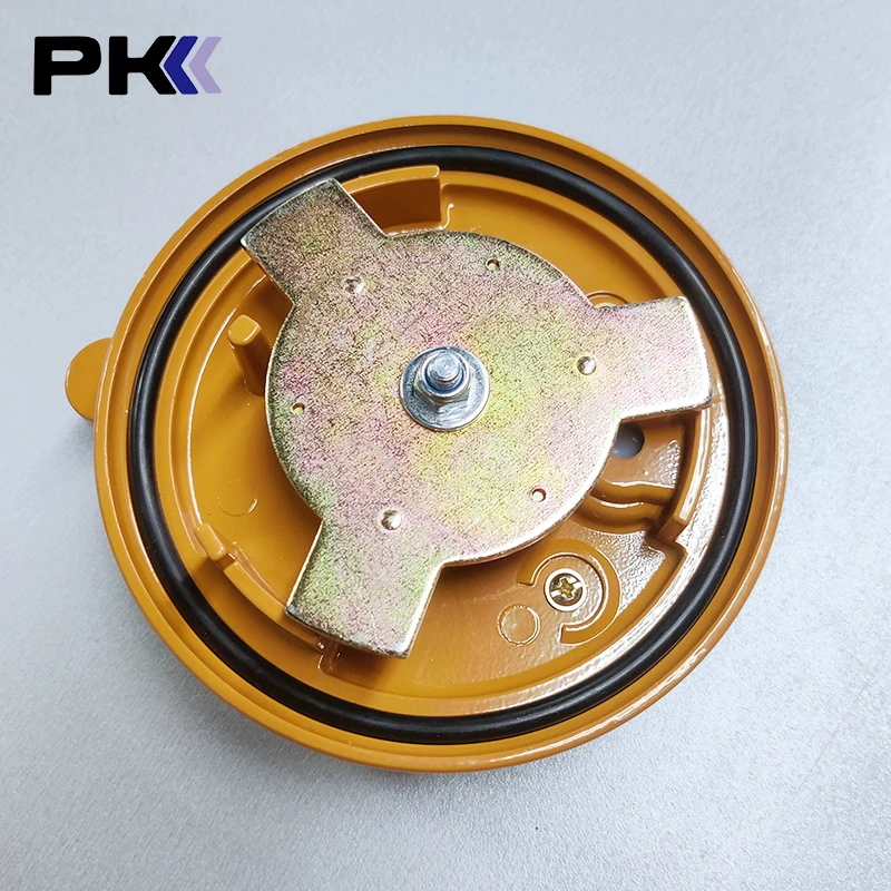 Fuel Filler Door Cover Fuel Tanks Cap with Lock and Key for Excavator ...