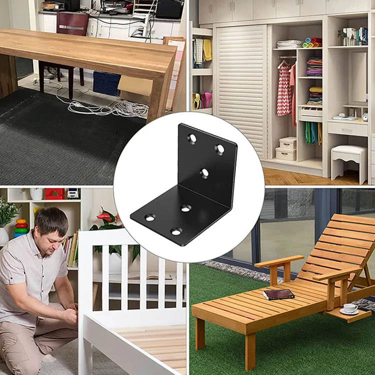 Stainless Steel Solid Shelf Support Corner Brace Joint Right Angle ...