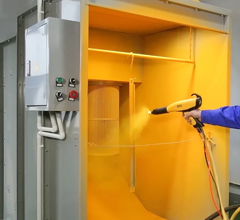 Epoxy Electrostatic Spray Paint Powder Coating Equipment